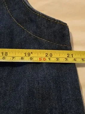 Jackets & Coats | Classic Dark Blue Denim Button Vest | Poshmark